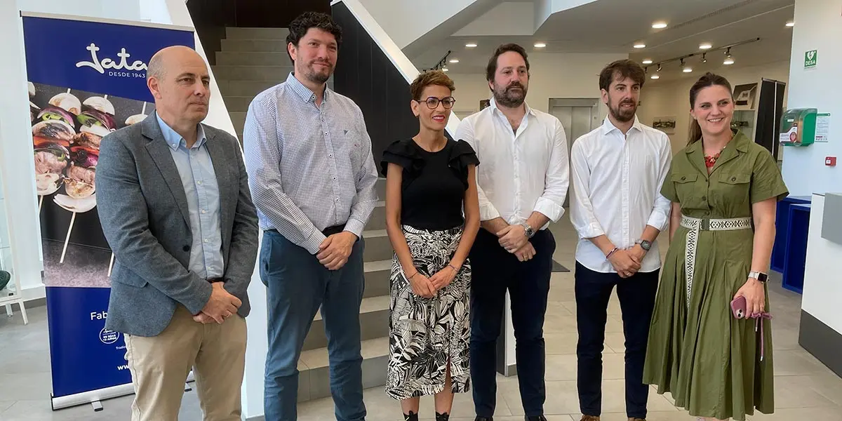 Chivite se reúne con empresarios en Jata