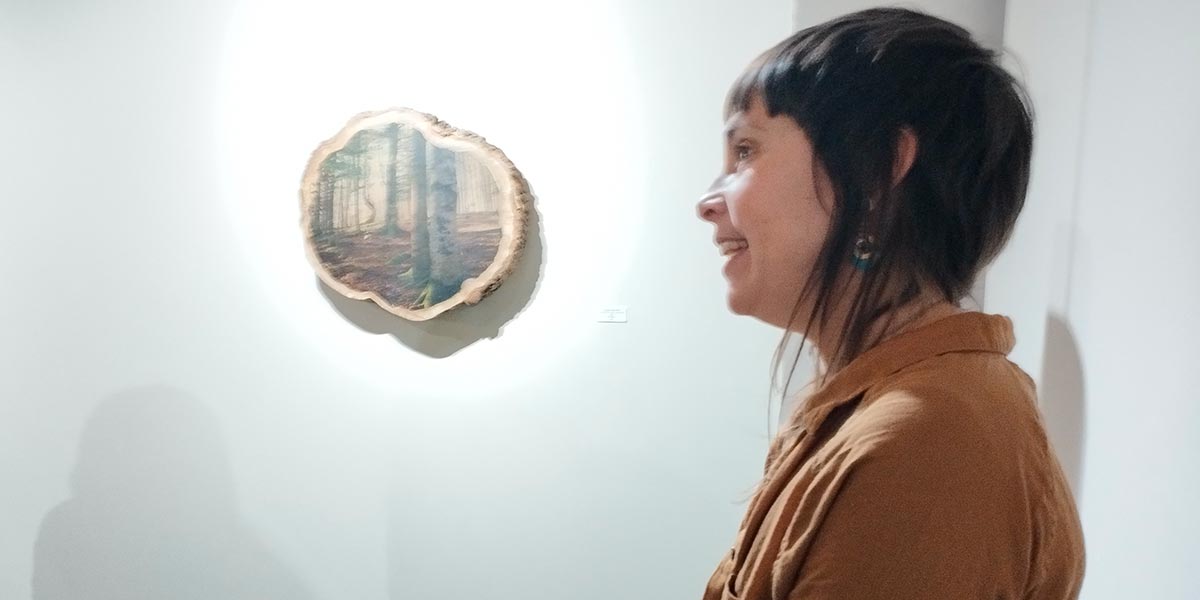Inaugurada la exposición ‘Mari, Lamias y las huellas del bosque’ de la ...